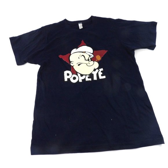 Anvil | Shirts | Mens Anvil Popeye The Sailor Man Tee Shirt Medium New ...